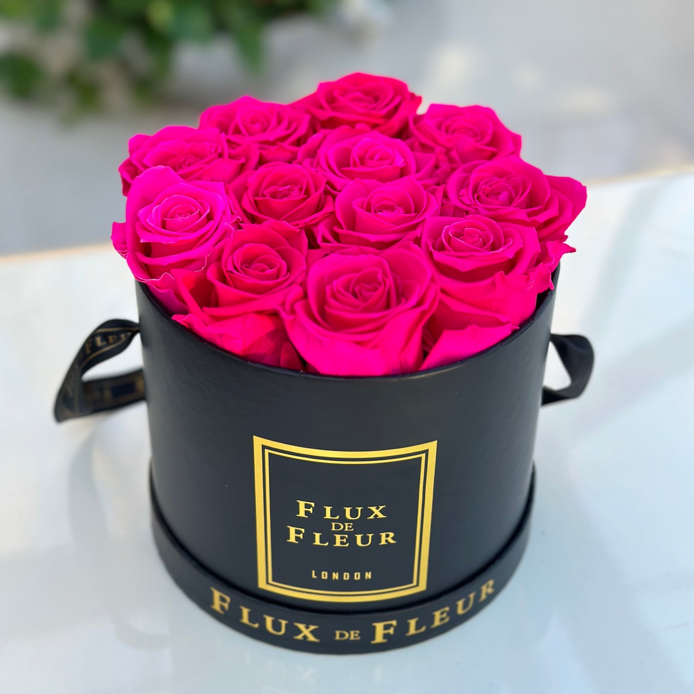 Eternity Roses - Infinity Roses - Infinity De Fleur Round - Roses In A ...